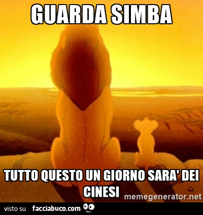 Tutti i meme su Il Re leone - Facciabuco.com