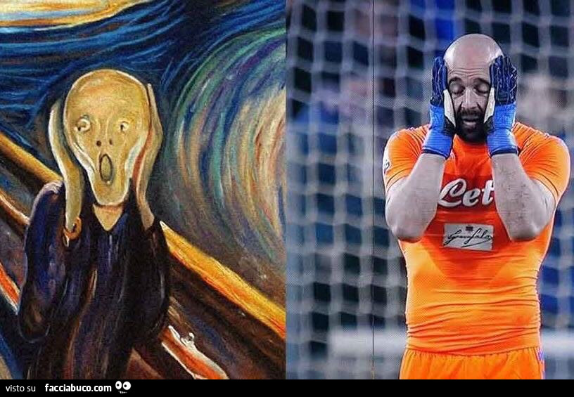 Tutti i meme su L'Urlo di Munch - Facciabuco.com